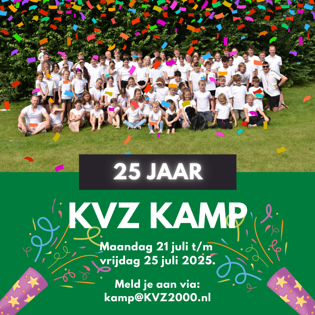 We gaan weer op kamp! | KVZ