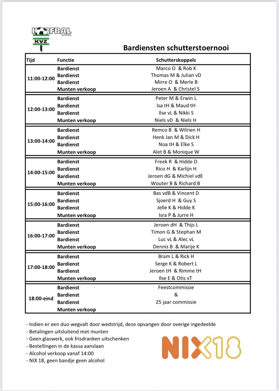 Dit weekend is het eindelijk zo ver; het jubileumweekend! | KVZ