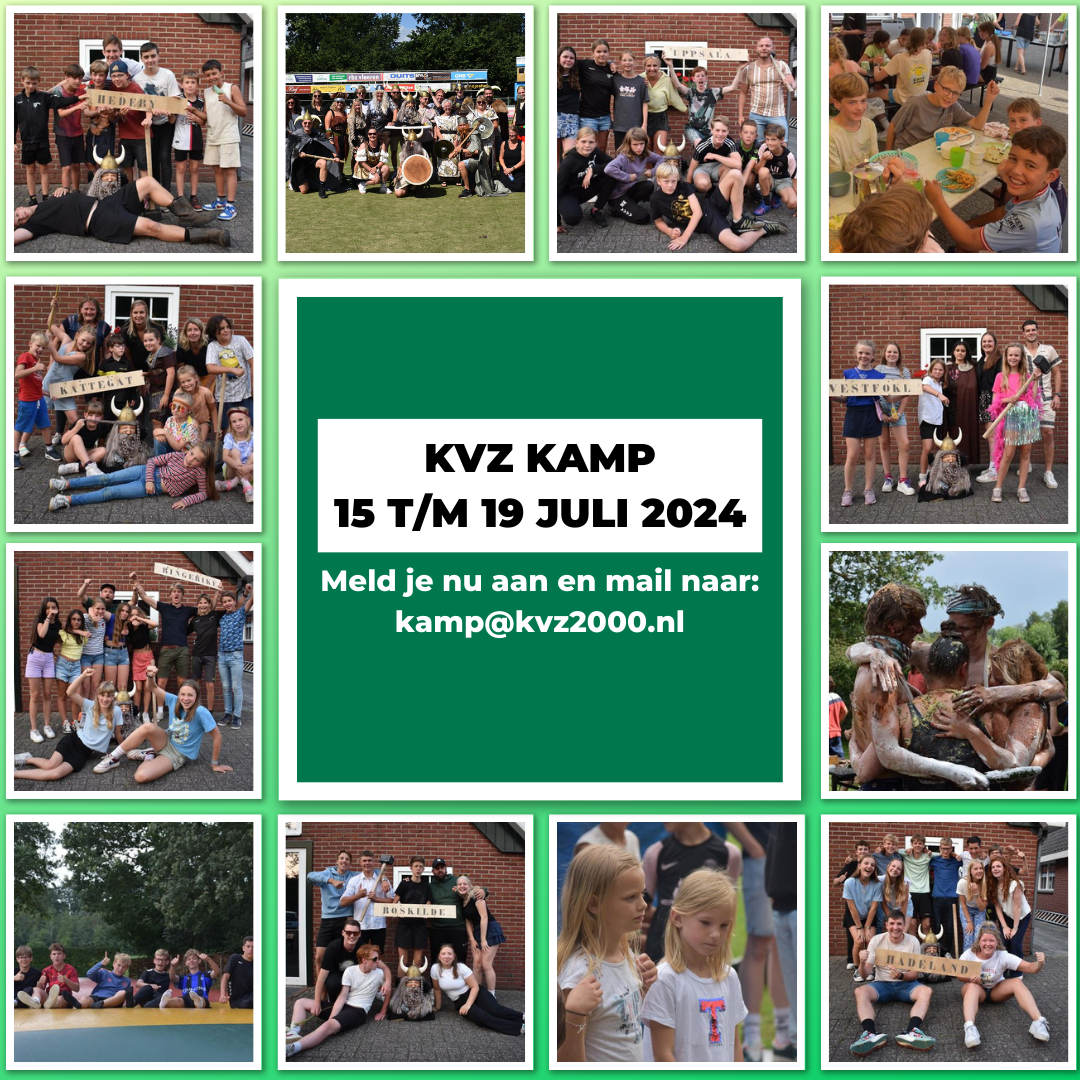 KVZ-Kamp 15 t/m 19 juli 2024 | KVZ